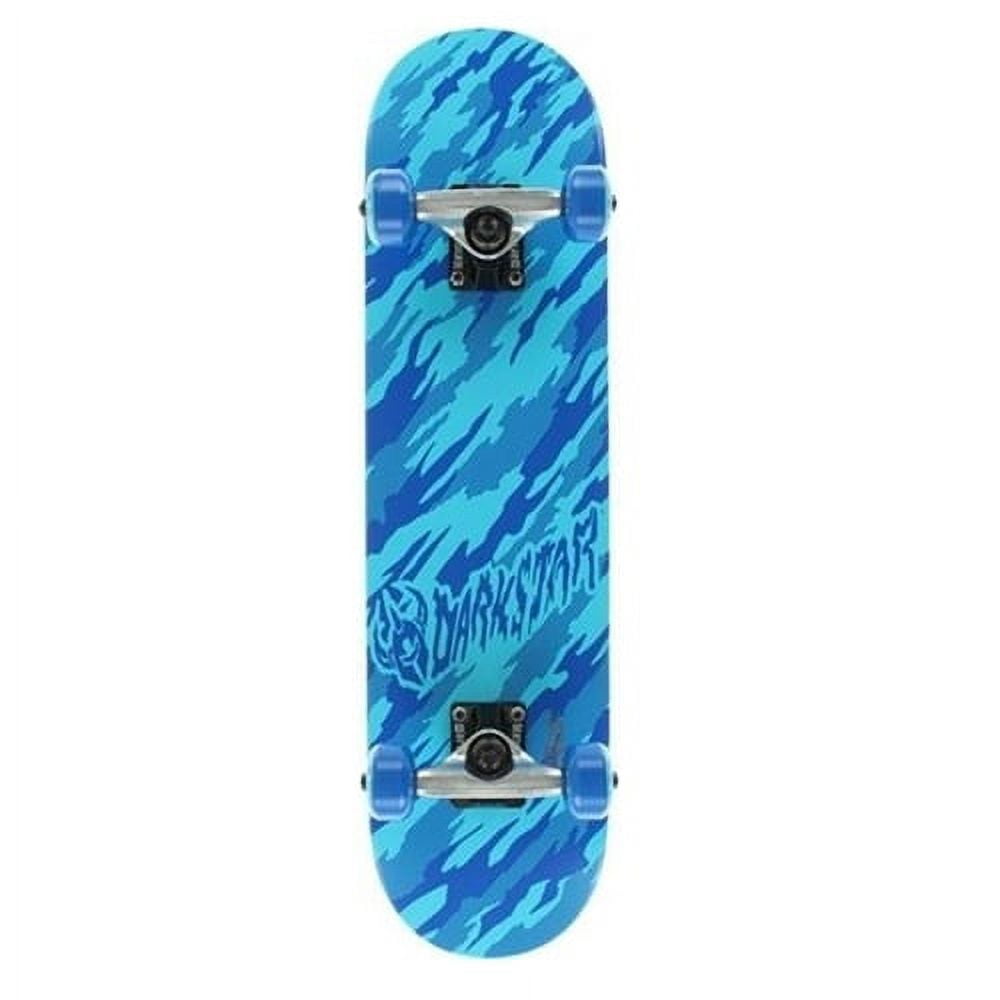 Darkstar Camo Mini Skateboard Complete Blue 7 - Walmart.com