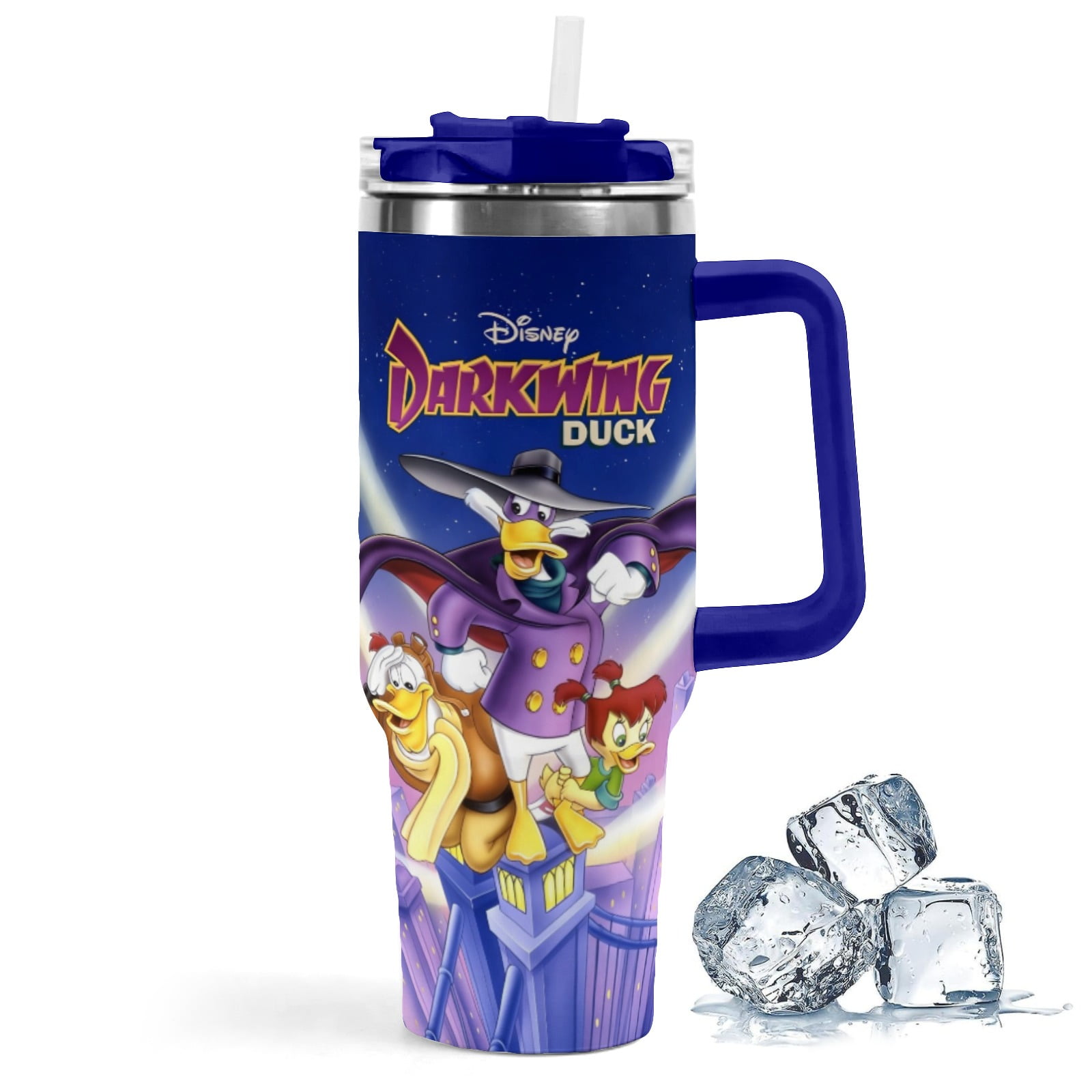 Darkwing Duck Large cup has an iconic print, is durable with insulation ...