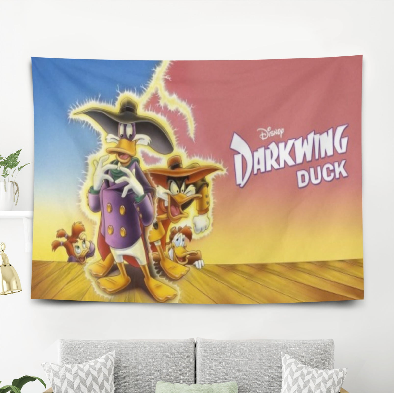 Darkwing Duck Tapestry Gift Wall Hanging Backdrop for Room Bedroom ...