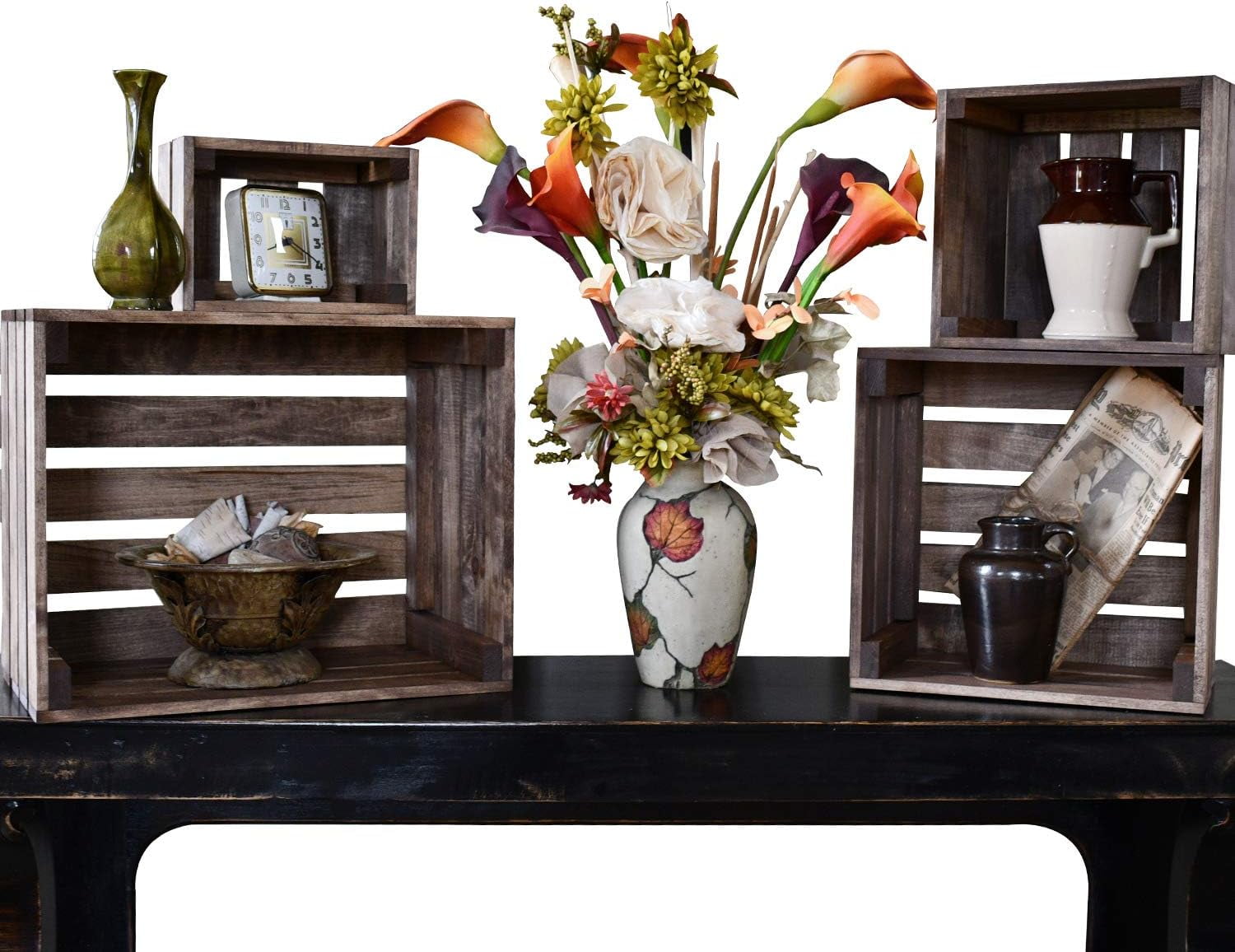 Darla'Studio 66 Wooden Nesting Boxes/Wood Crates - Walmart.com