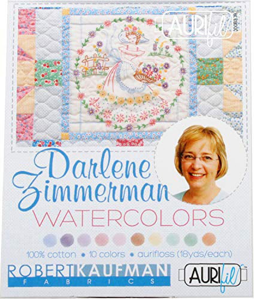 Darlene Zimmerman Watercolors Aurifil Thread Kit 10 Small Spools ...