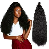 Darling Flexi Rod Curls Crochet Hair 2X Pack, 14 inch, #1B, Female ...