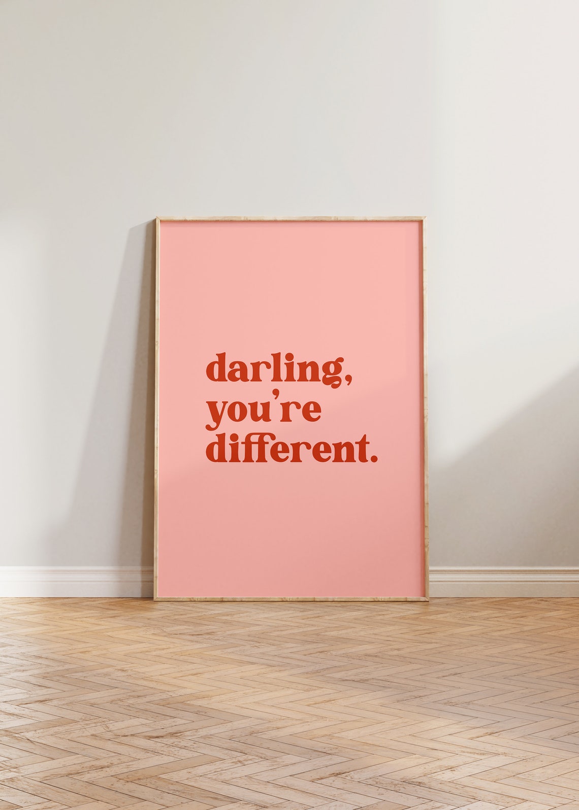 Darling You'Re Different Print Feminist Print, Feminism Art Print Power ...