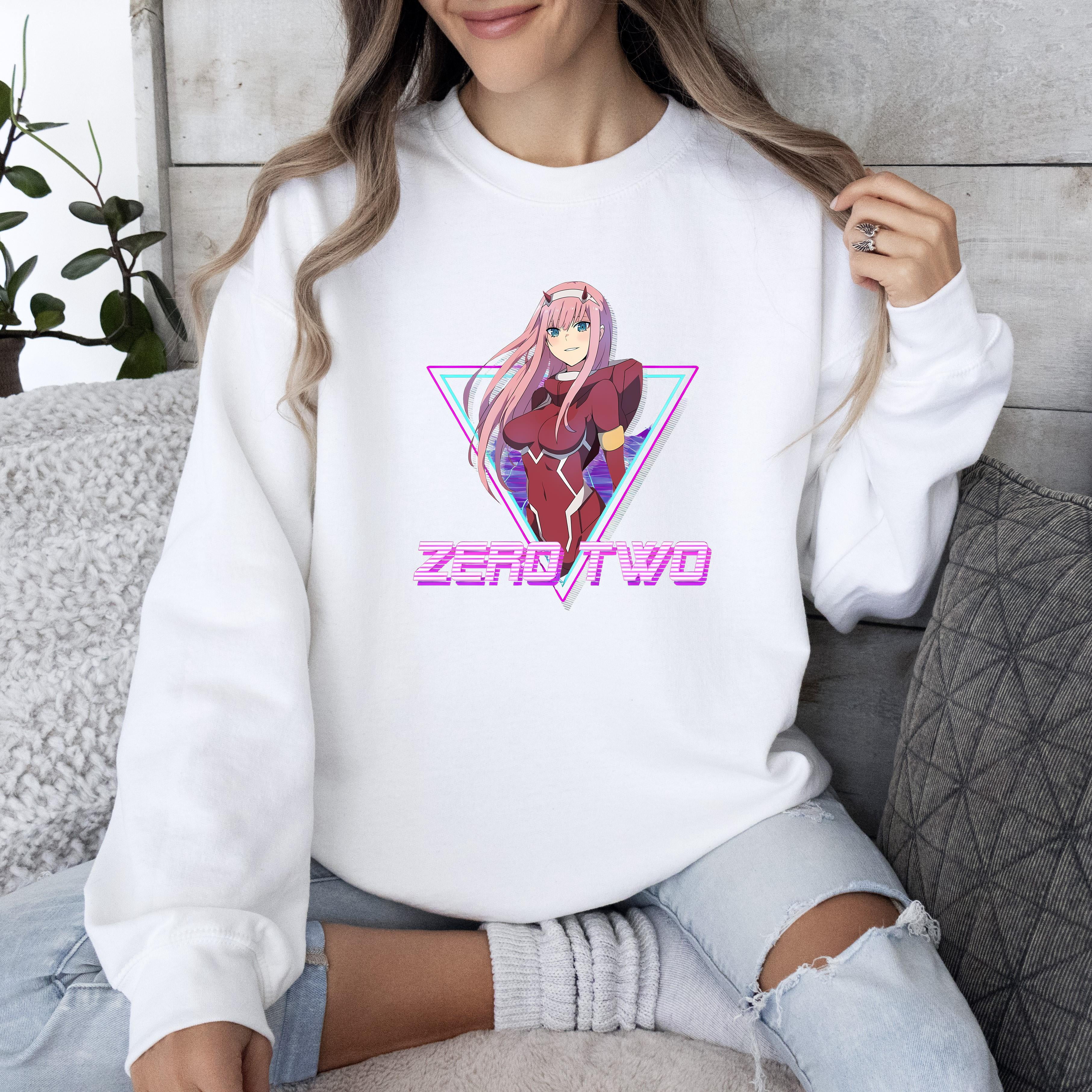 Darling In the Franxx zero Two Aesthetic Made in USA sweatshirt, for ...