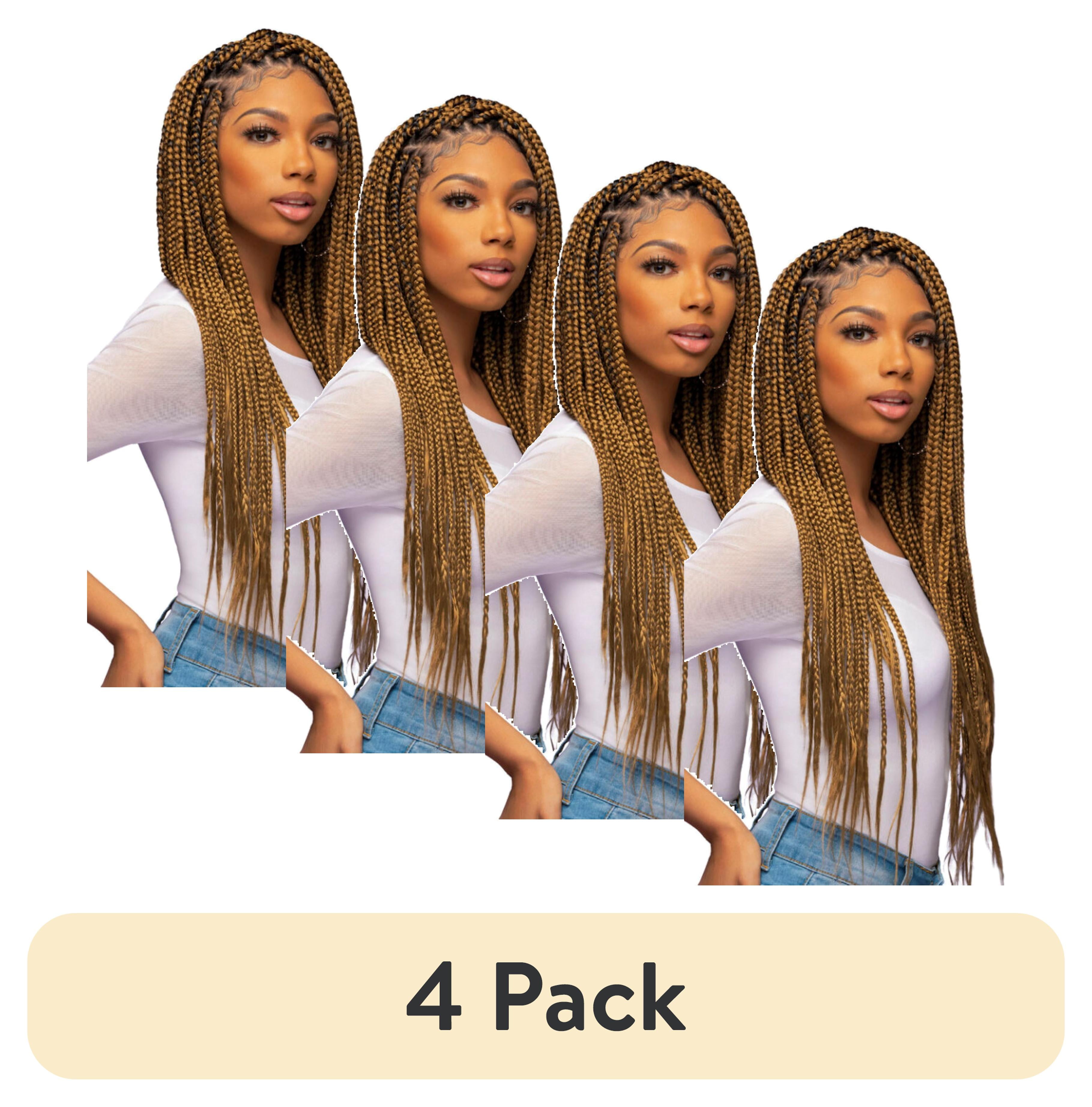 (4 pack) Darling Pre-Stretched Thrive Braid Hair 3X Pack, 52 inch, #27 ...