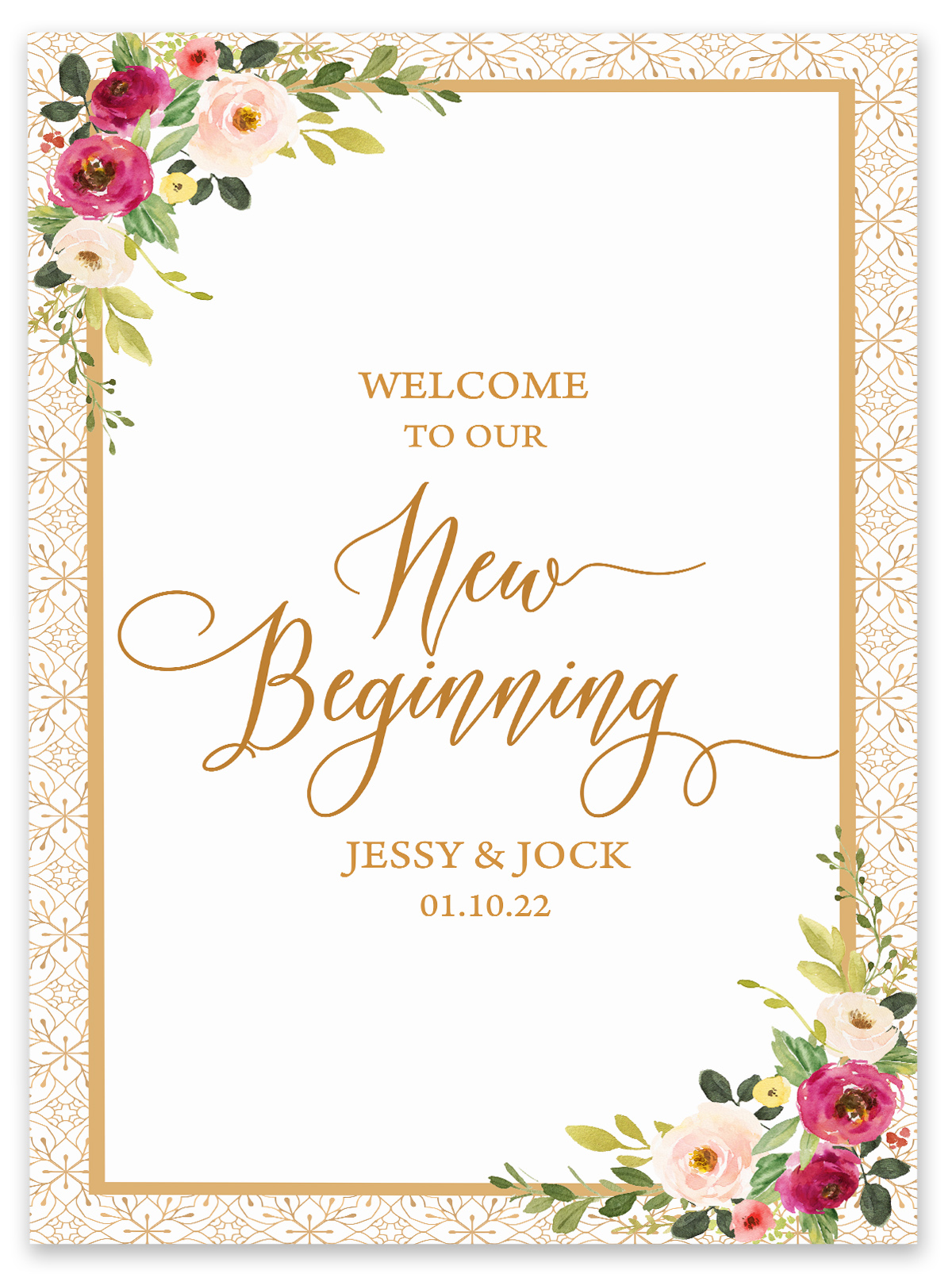 Darling Souvenir MADE WITH LOVE Personalized WelcomeSign/Banner ...