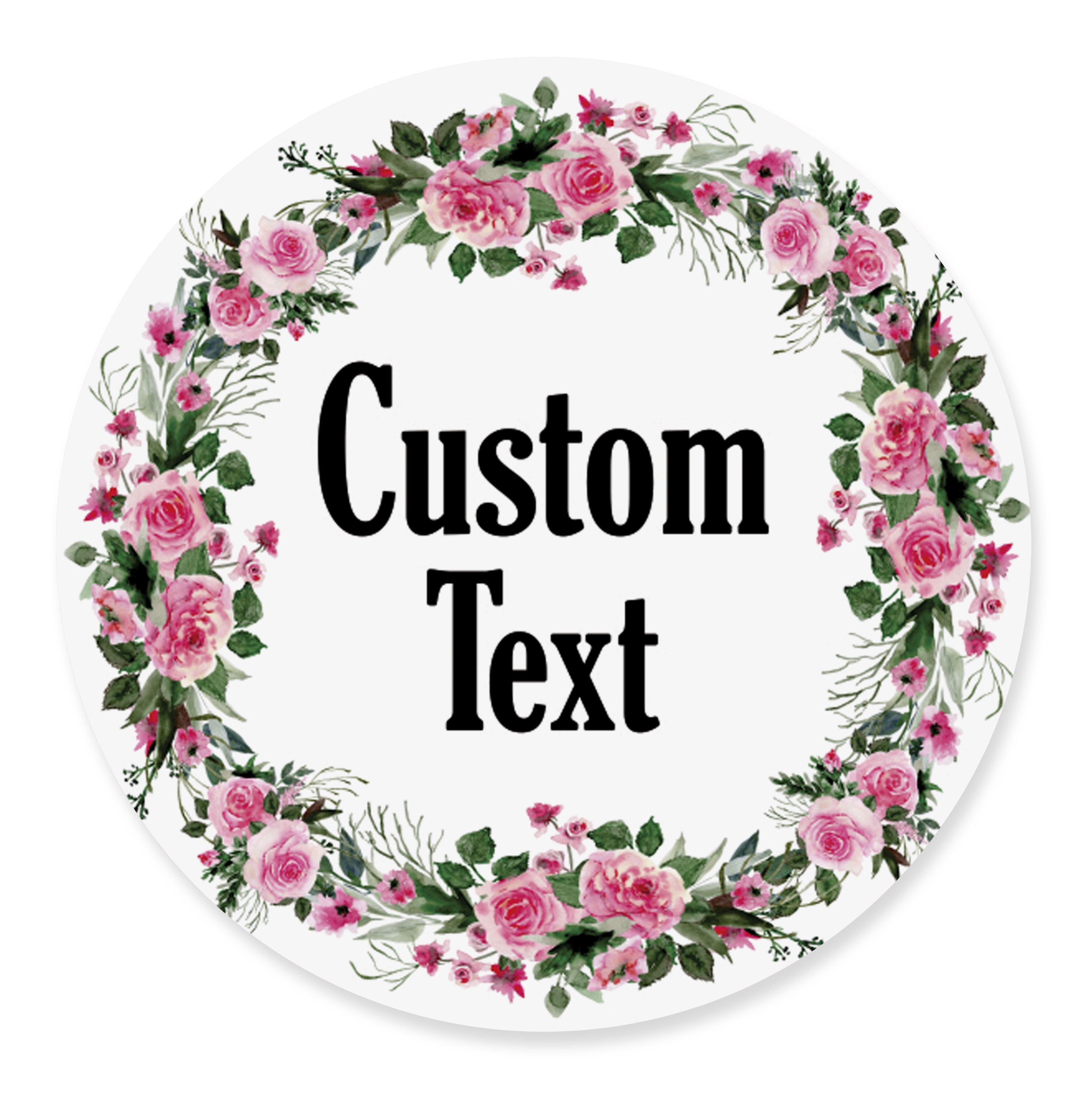 Darling Souvenir MADE WITH LOVE Floral Wreath - 2 ...