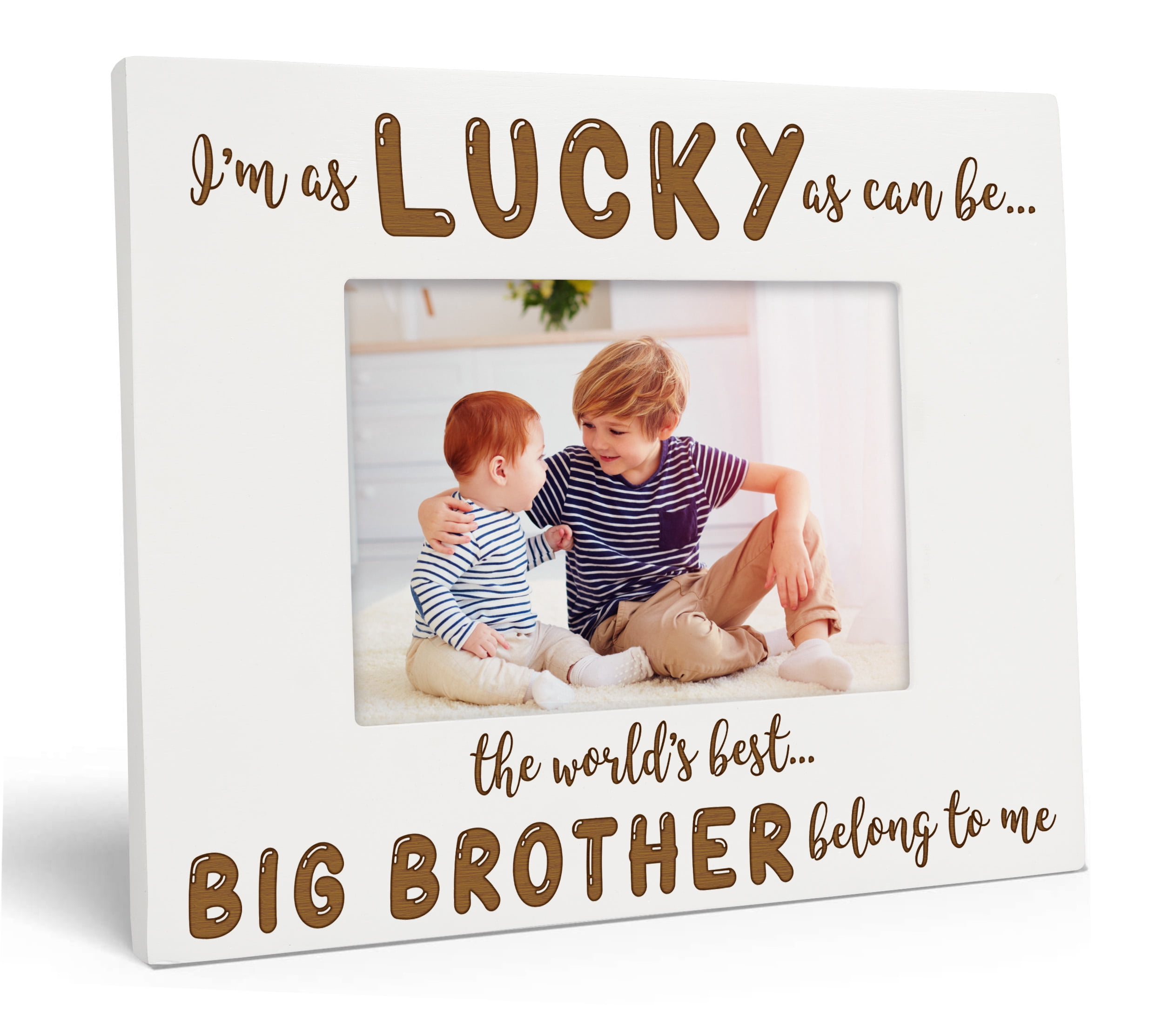 Darling Souvenir Made With Love Engraved Table Top Photo Frame Wooden I ...