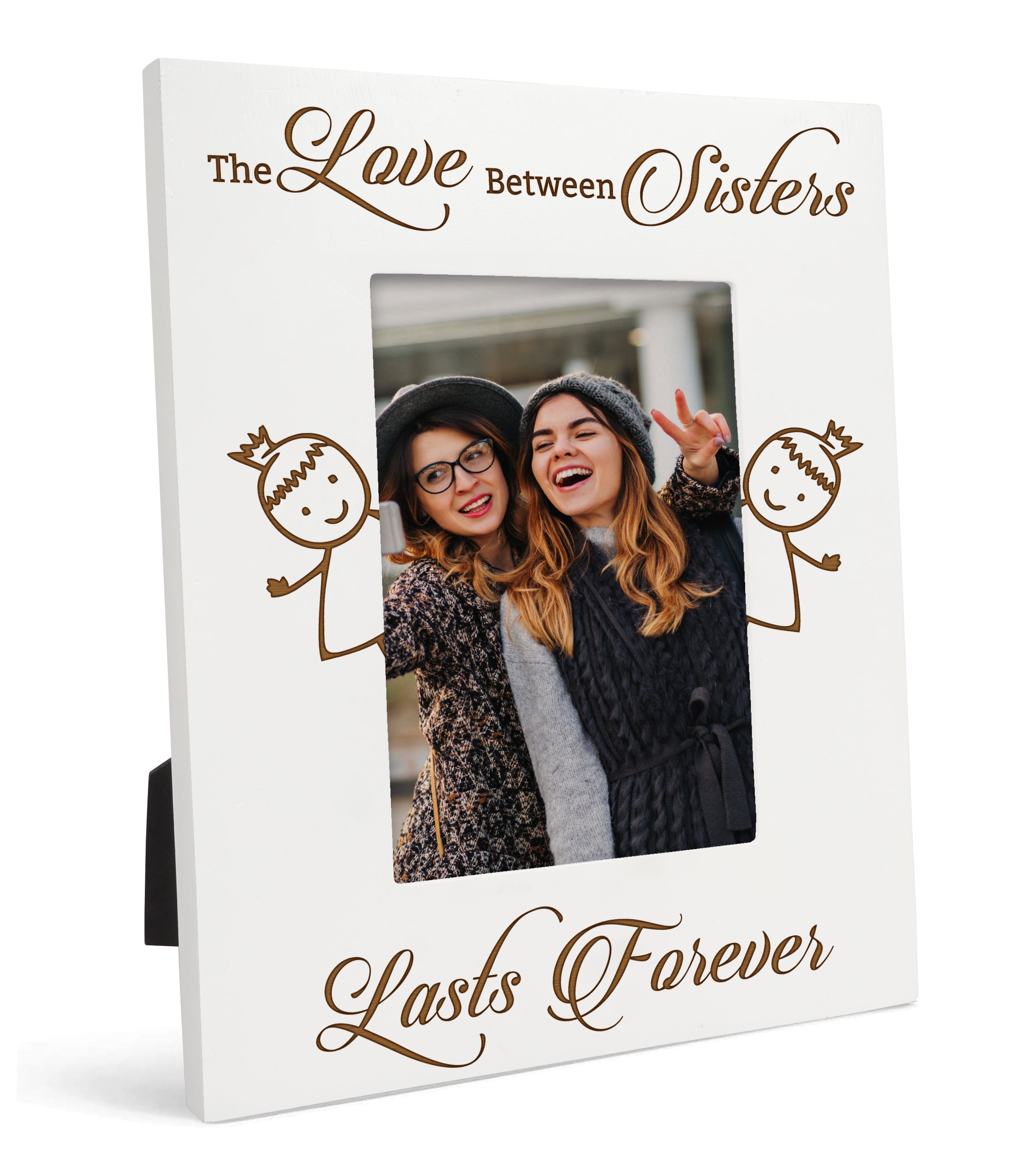 Darling Souvenir Made With LoveEngraved Table Top Photo FrameWooden The ...