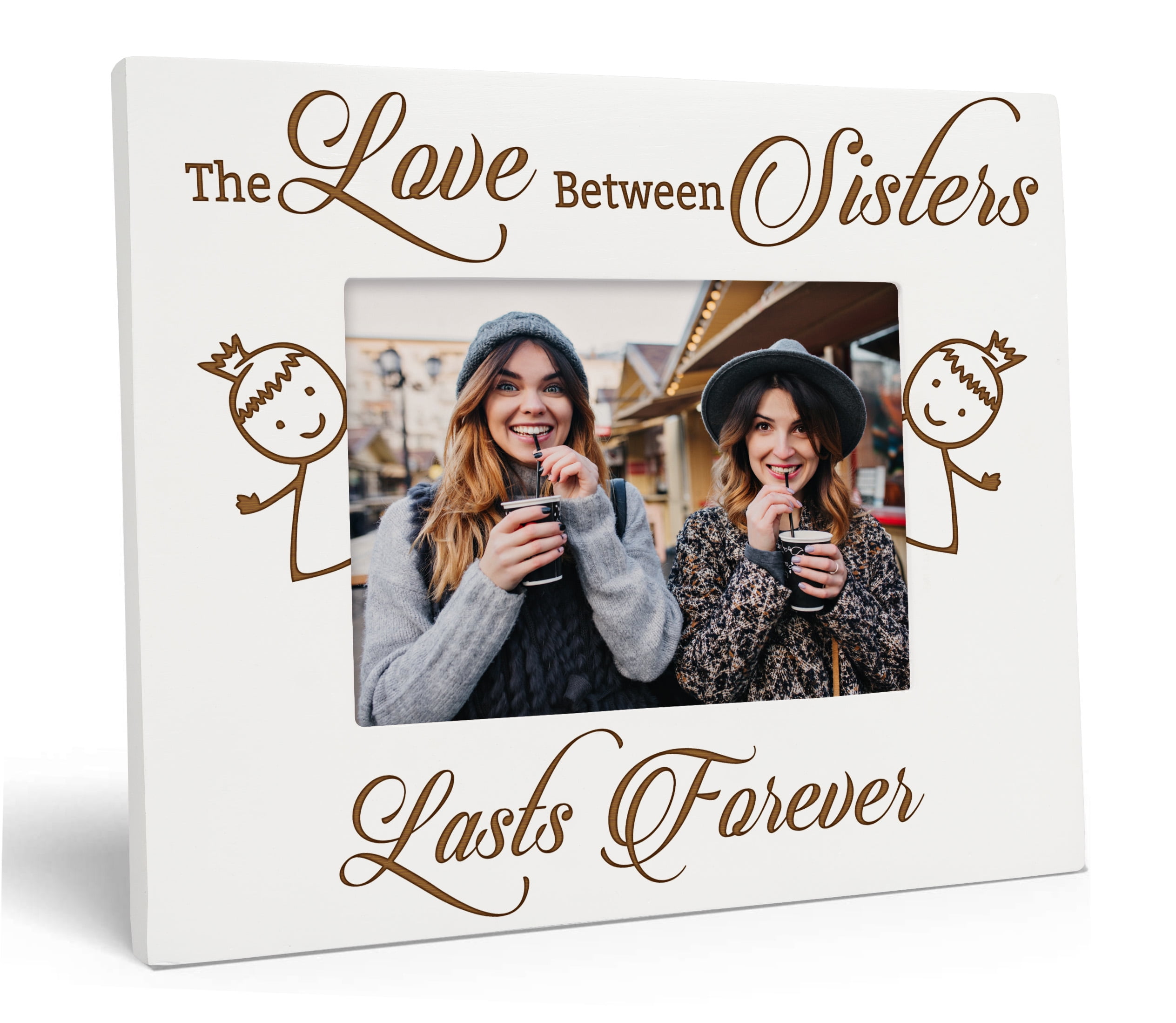 Darling Souvenir Made With LoveEngraved Table Top Photo FrameWooden The ...