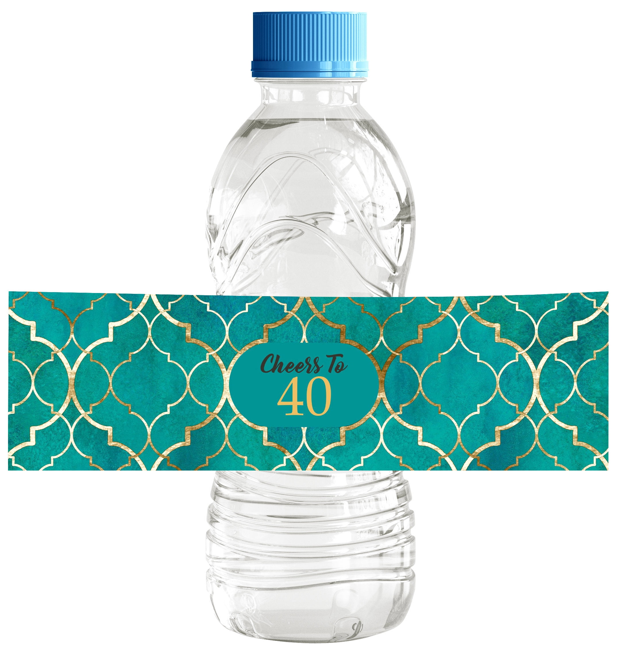 Darling Souvenir Quarter Foil Print WaterBottleLabels Self Adhesive ...
