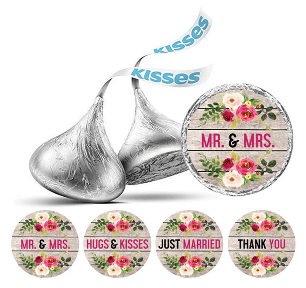 Darling Souvenir Rustic Wood Wedding Theme Stickers Labels 190 Pcs ...