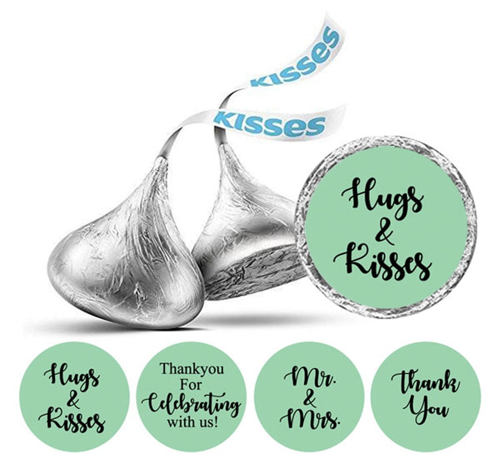 Darling Souvenir chocolate Candy Labels Wedding Stickers Pack of 190 ...