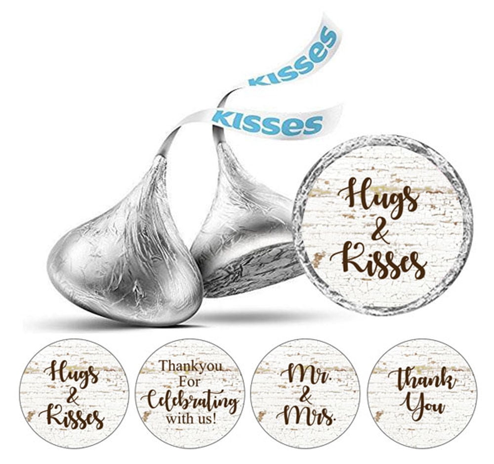 Darling Souvenir chocolate Candy Labels Wedding Stickers Pack of 190 ...