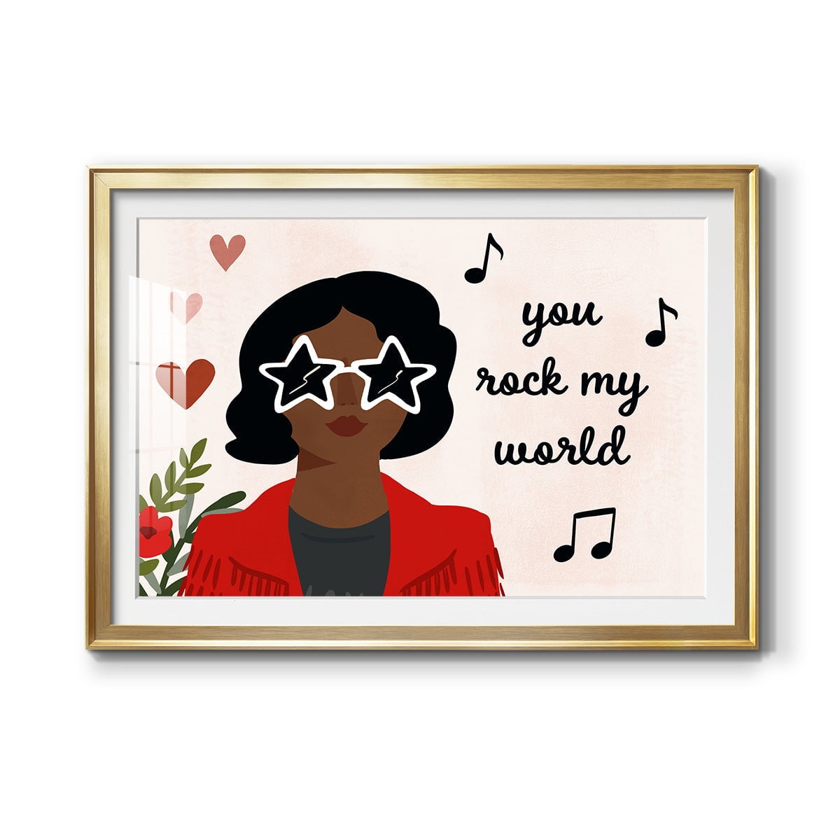 Darling Valentine Collection A Premium Framed Print - Ready to Hang ...