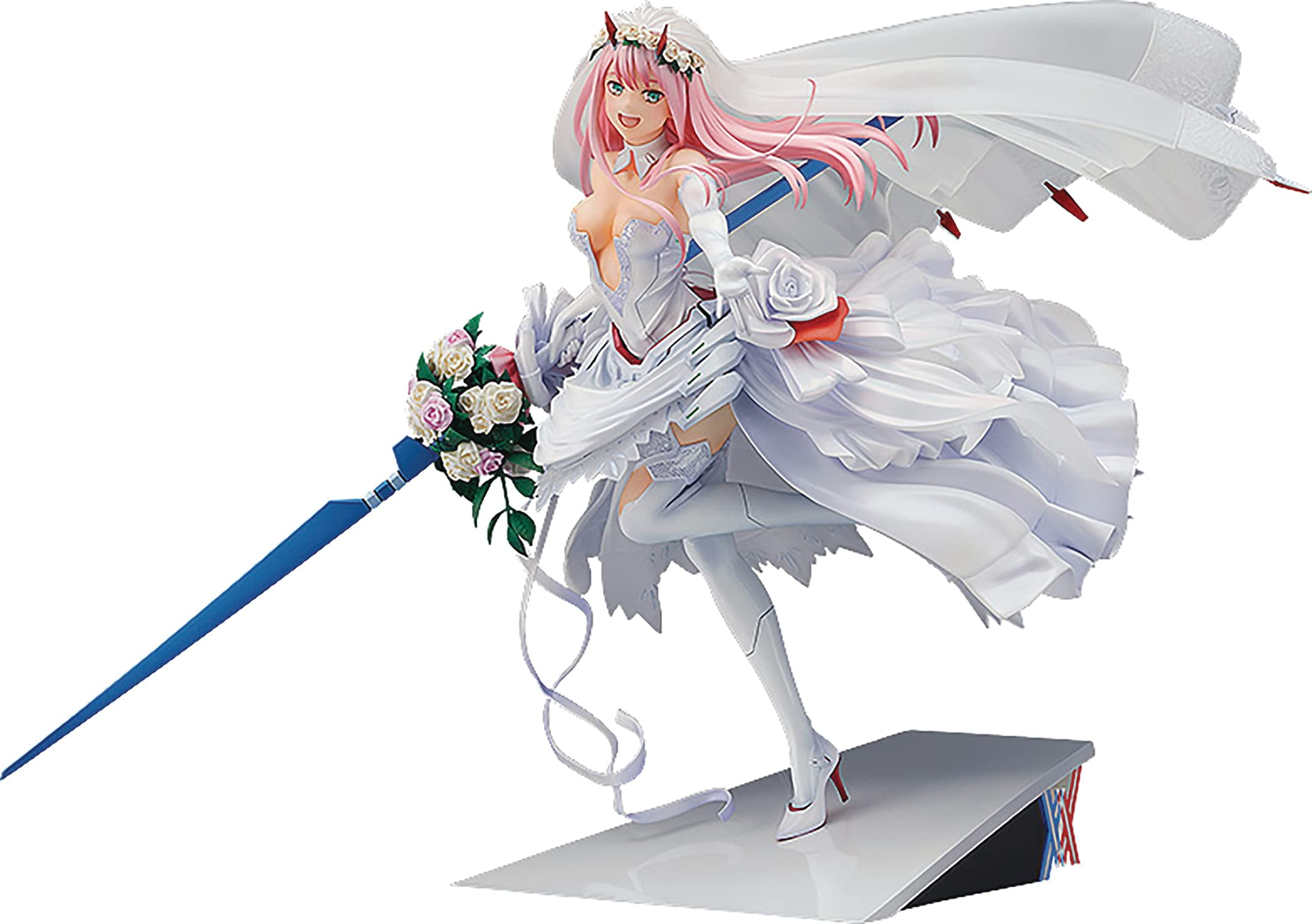 Darling in The Franxx: Zero Two (for My Darling) 1:7 Scale PVC Figure ...
