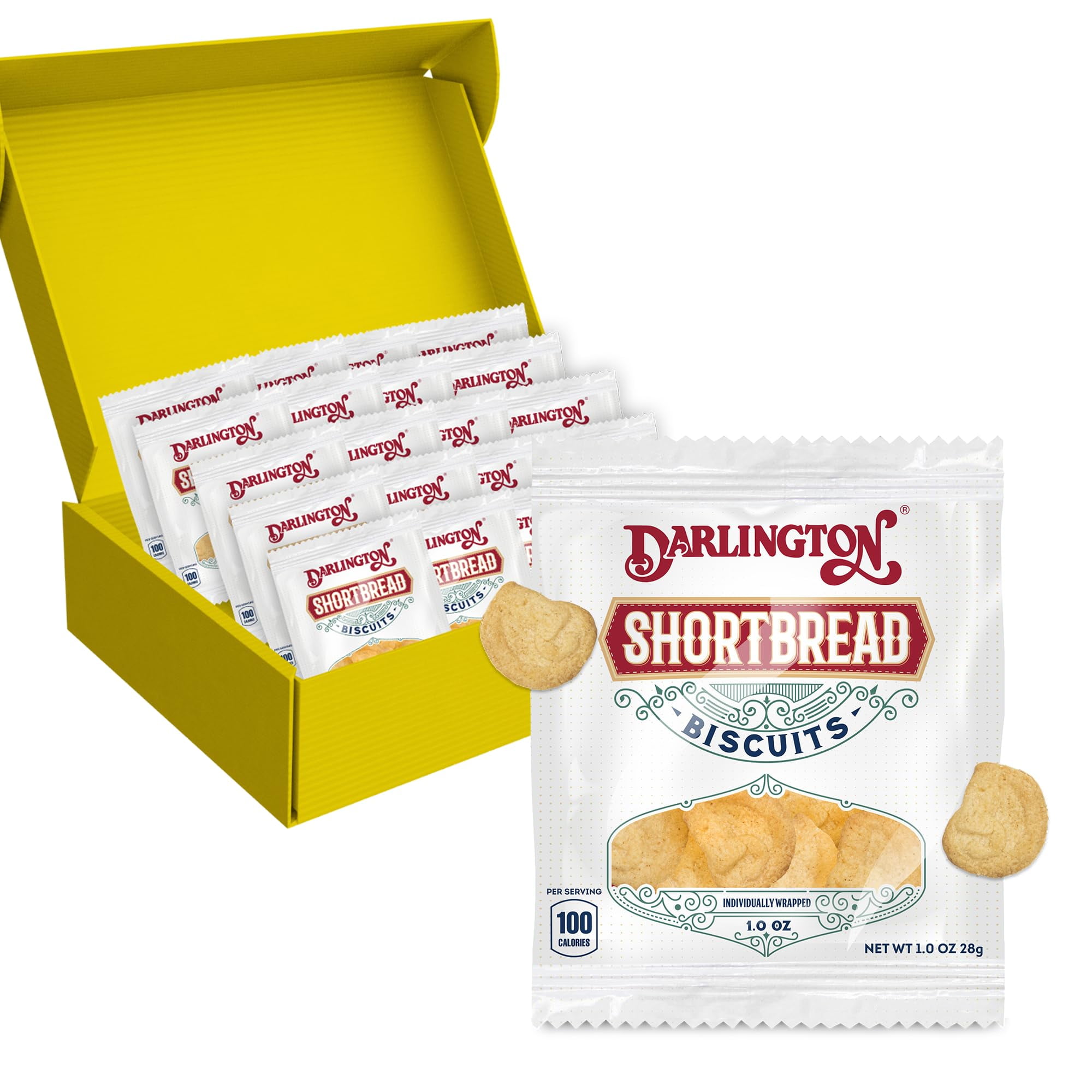 Darlington Shortbread Cookies Individually VTF5 Wrapped Classic Soft ...