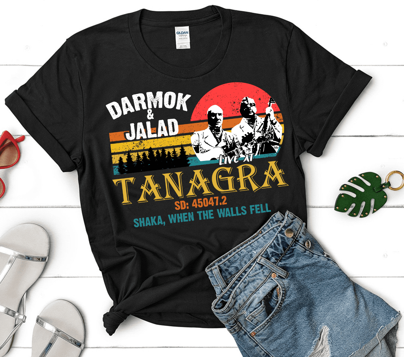 Darmok And Jalad At Tanagra September 1991 Vintage Funny T-Shirt ...