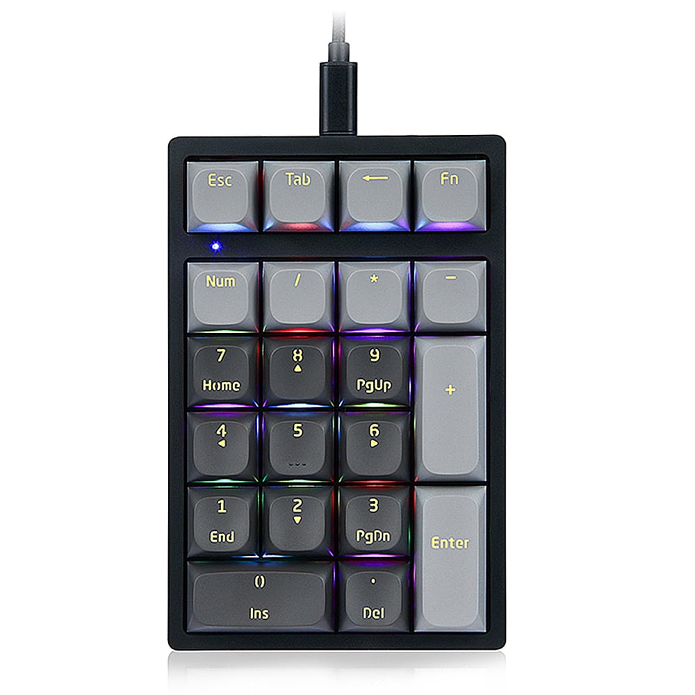 Darmoshark K3 21 Keys Numeric Keyboard Ergonomic RGB Mechanical ...