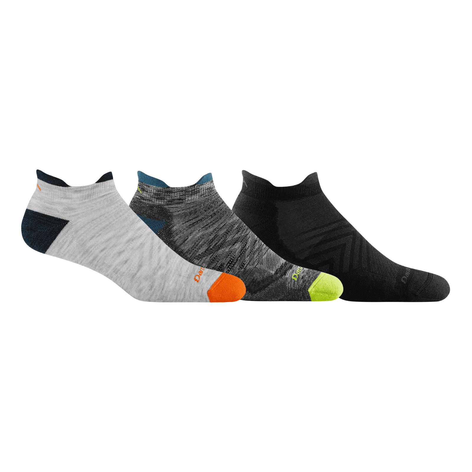 Darn Tough Men's Run No Show Tab Ultra-Lightweight with Cushion Sock ...