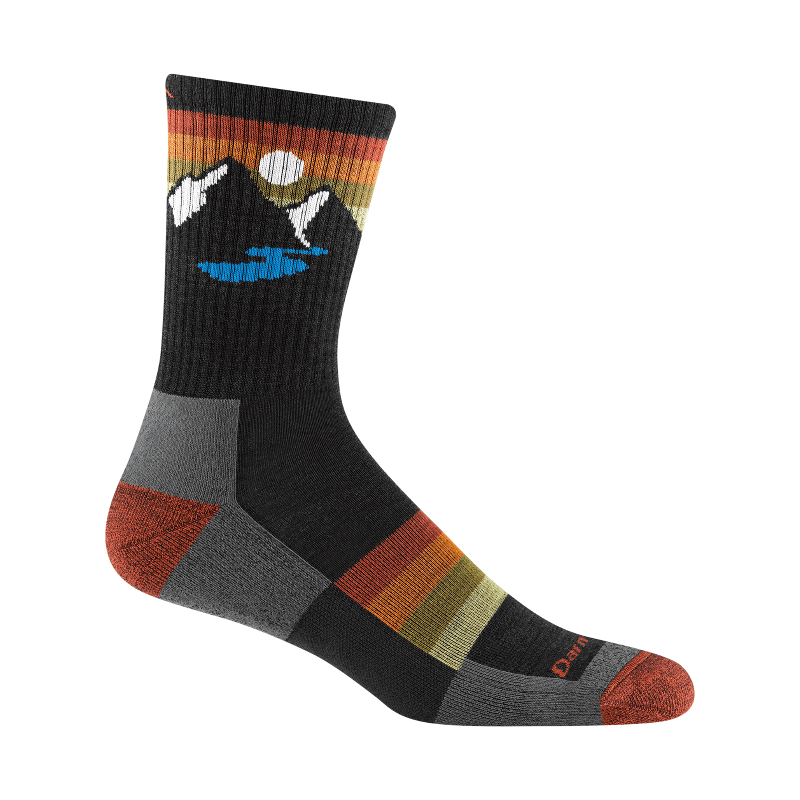 Darn Tough Men's Sunset Ridge Lightweight Micro Crew Sock - Walmart.com