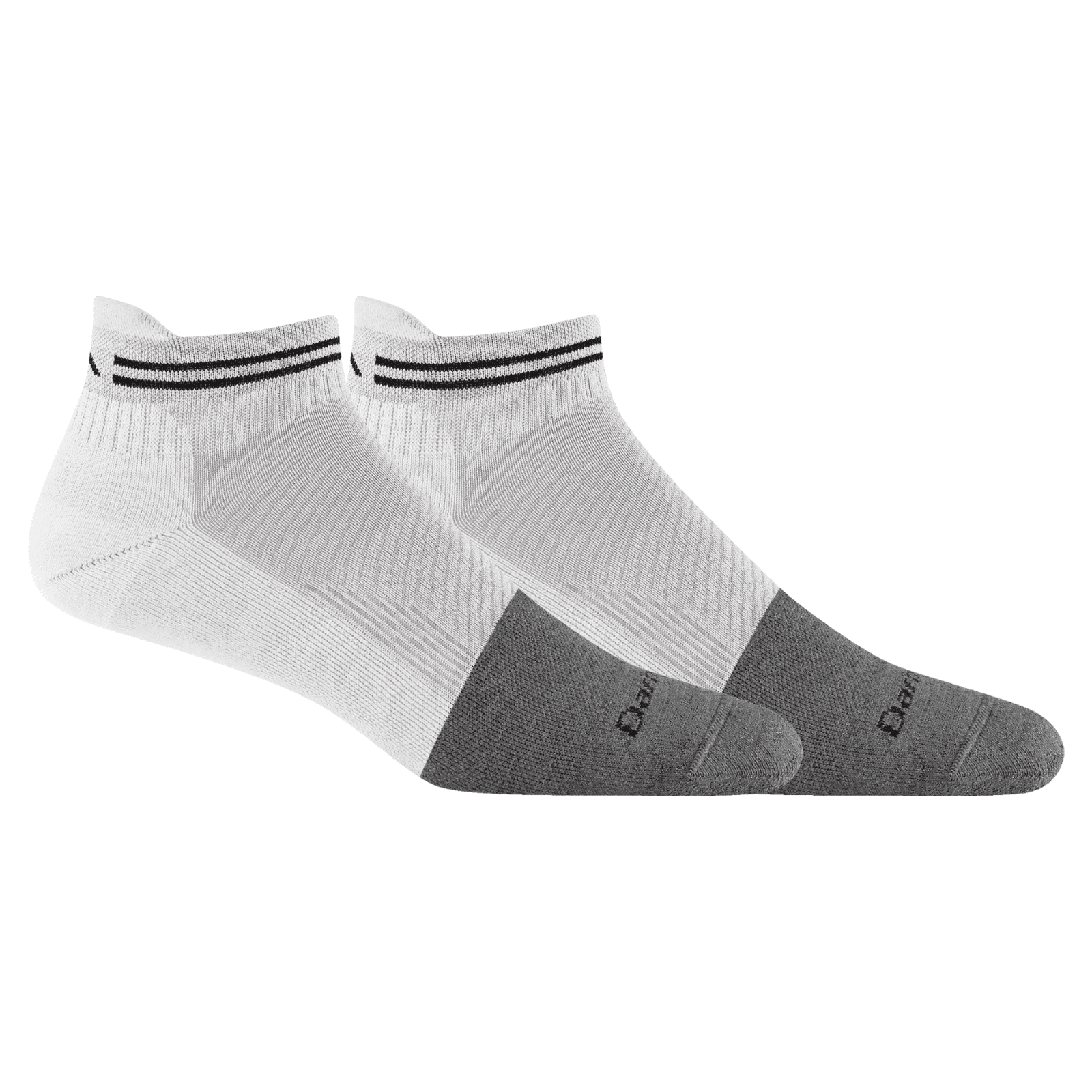 Darn Tough Steely No Show Tab Lightweight with Cushion w/ Full Cushion ...