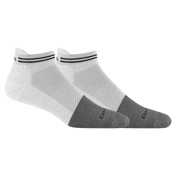 Darn Tough Steely No Show Tab Lightweight with Cushion w/ Full Cushion ...