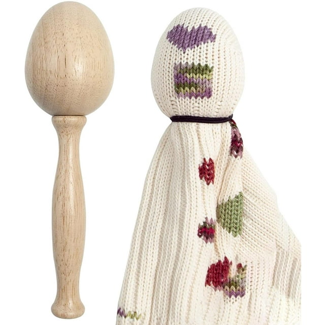 Darning Egg Kit | Easy Grip Sock Darning Kit,Wooden Darning Egg ...