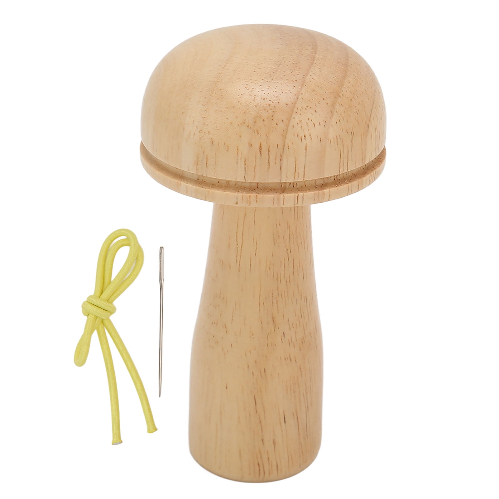 Darning Mushroom Kit Detachable Wooden Darning Mushroom Needle Sewing ...