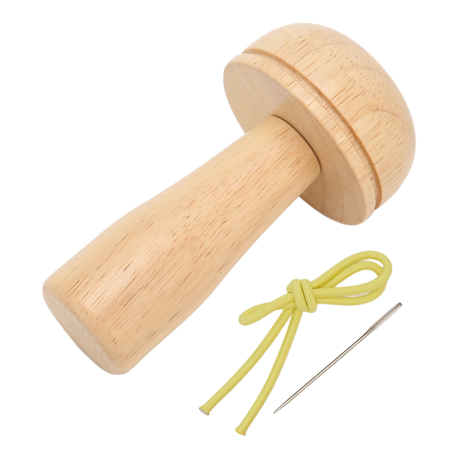 Darning Mushroom Kit With Humanized Handle, Solid Wood Detachable ...