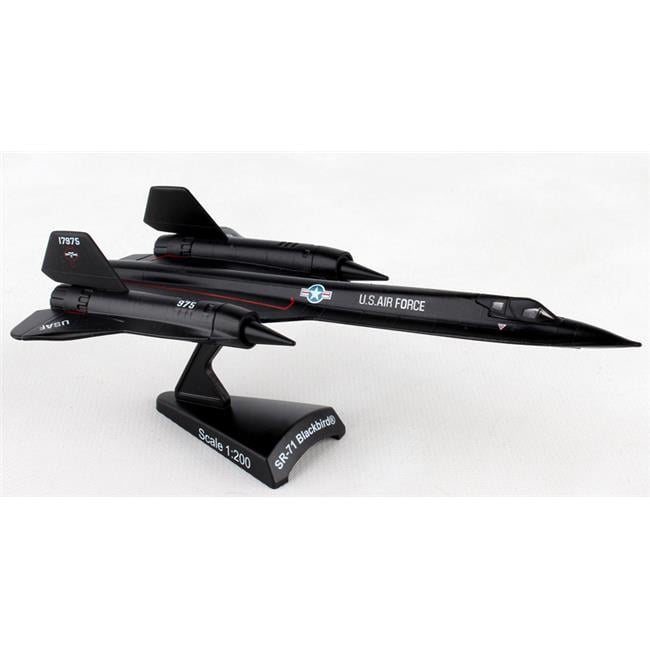 Daron 1 by 200 Scale SR-71 Blackbird - USAF Postage Stamp Model ...