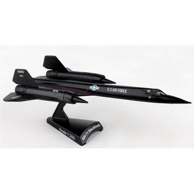 Daron 1 by 200 Scale SR-71 Blackbird - USAF Postage Stamp Model ...