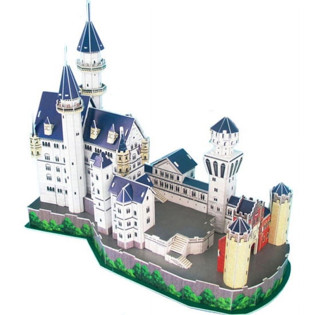 Daron CFMC062H Neuschwanstein Castle 3D Puzzle With Book 98 Pcs ...