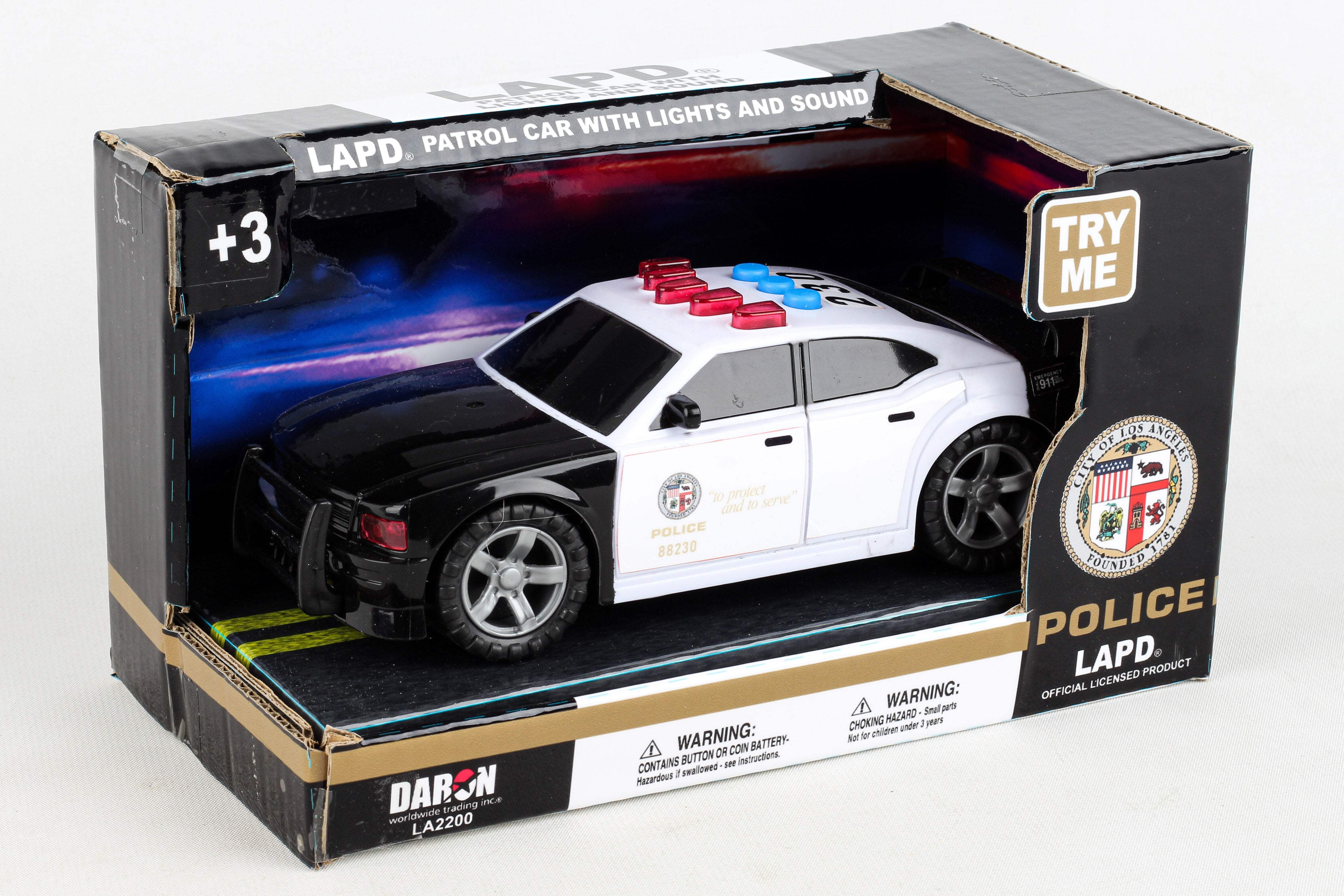 Buy Daron LAPD Police Car Toy - Lights & Sound at Ubuy Nepal