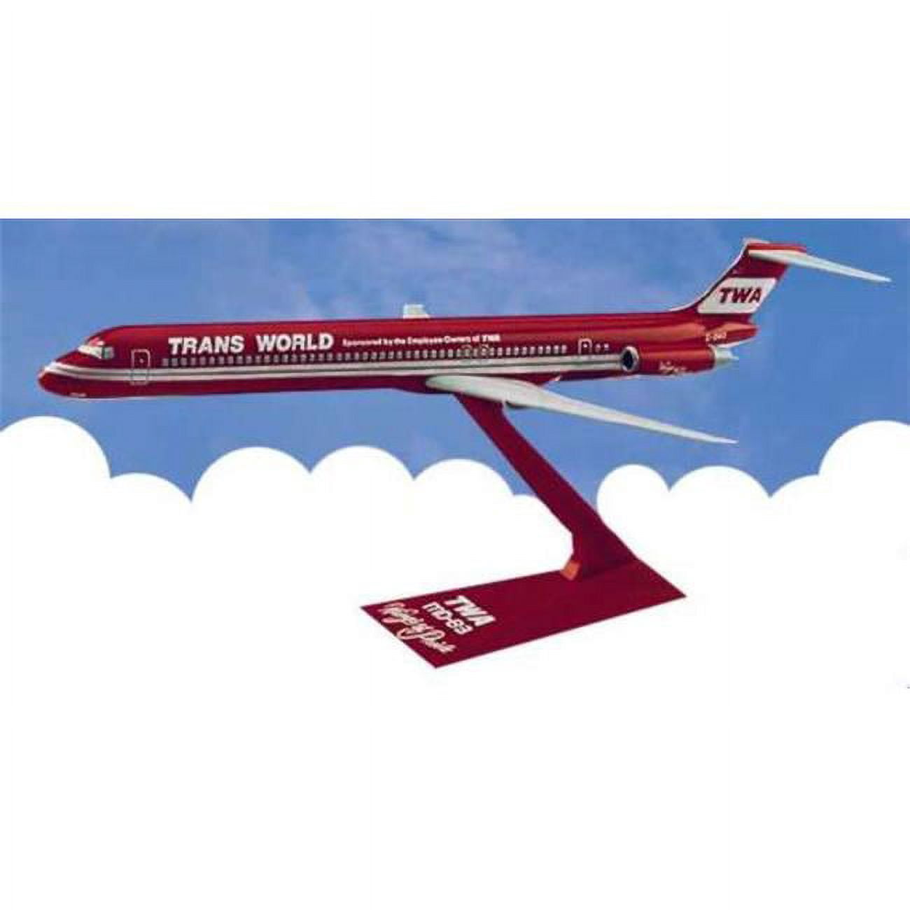 Daron MD-80 TWA Transworld Airlines - Wings Of Pride - Walmart.com