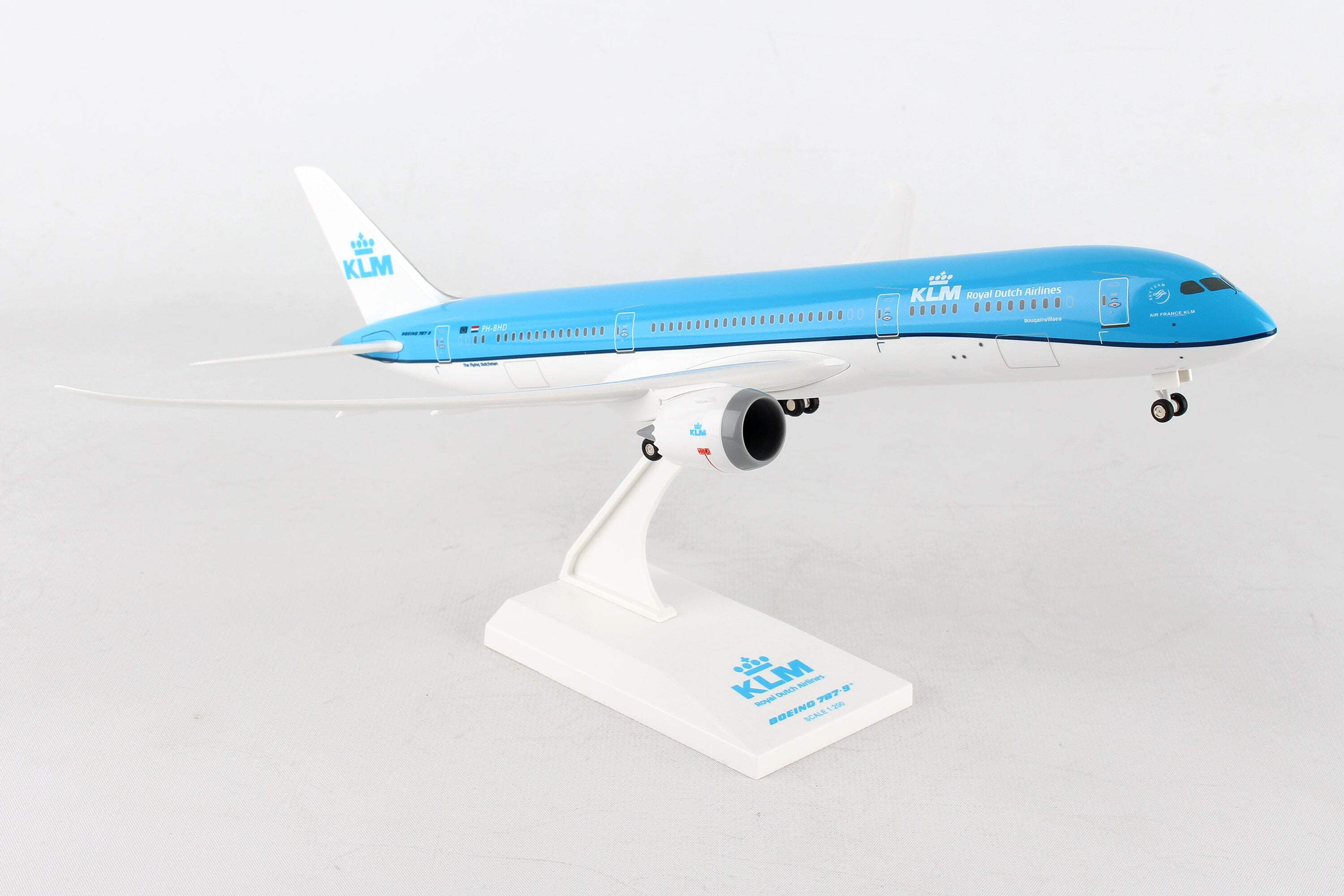 Daron Skymarks KLM 787-9 1/200 W/Gear Model Aircraft - Walmart.com