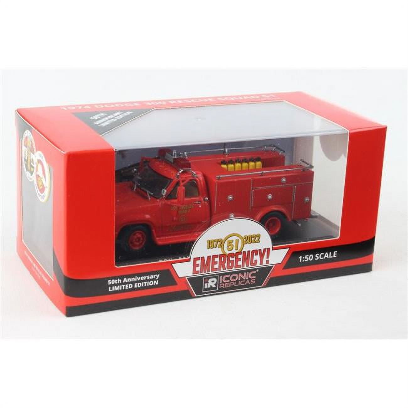 Daron Toys Metal Die-Cast LA County Squad 51 1974 Dodge 300 Rescue ...