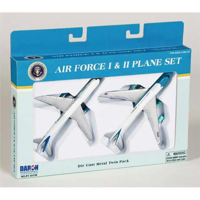 Daron Worldwide Trading RT5733 Air Force ONE-AIR Force 2 - 2 Plane Set ...