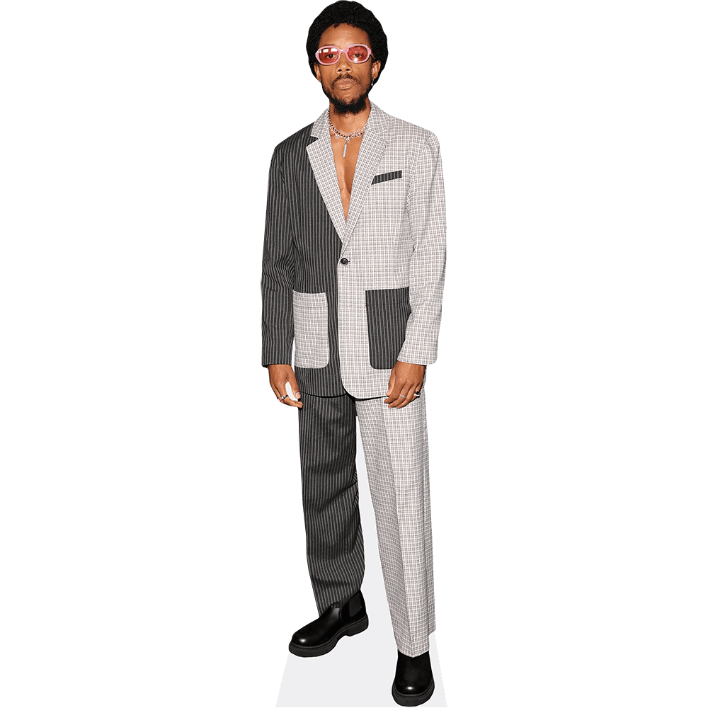 Darrell Britt-Gibson (Checkered Suit) Lifesize Cardboard Cutout Standee ...