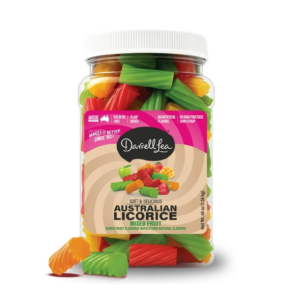 Darrell Lea Bulk All BCF26 Natural Australian Licorice, Non-GMO, No ...