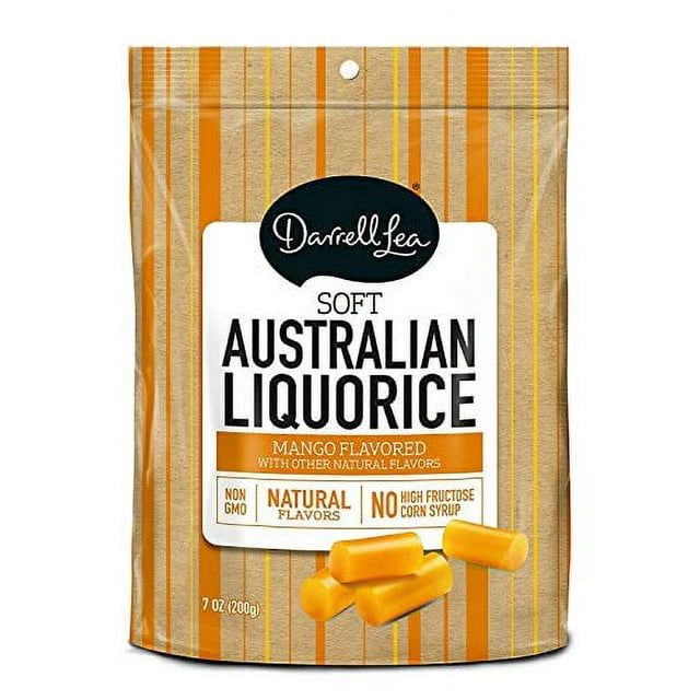 Darrell Lea Mango Licorice 7 oz - Walmart.com