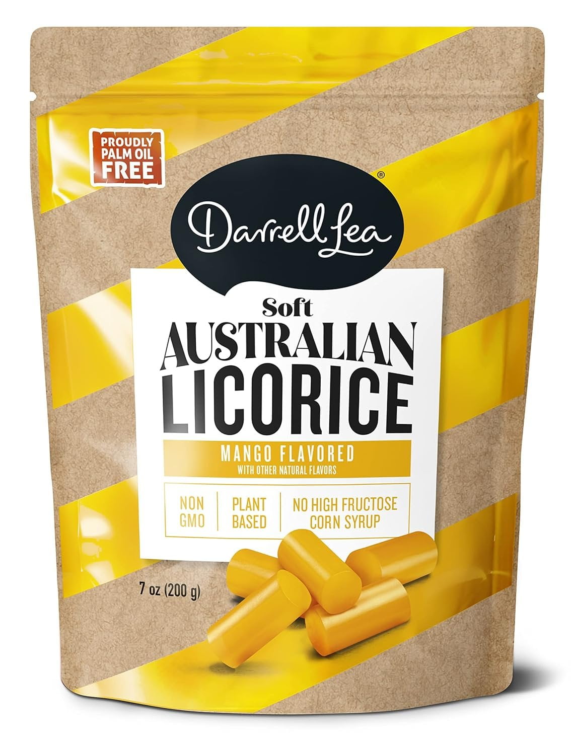 Darrell Lea Liquorice Mango, 8 x 7 oz, Assorted - Walmart.com