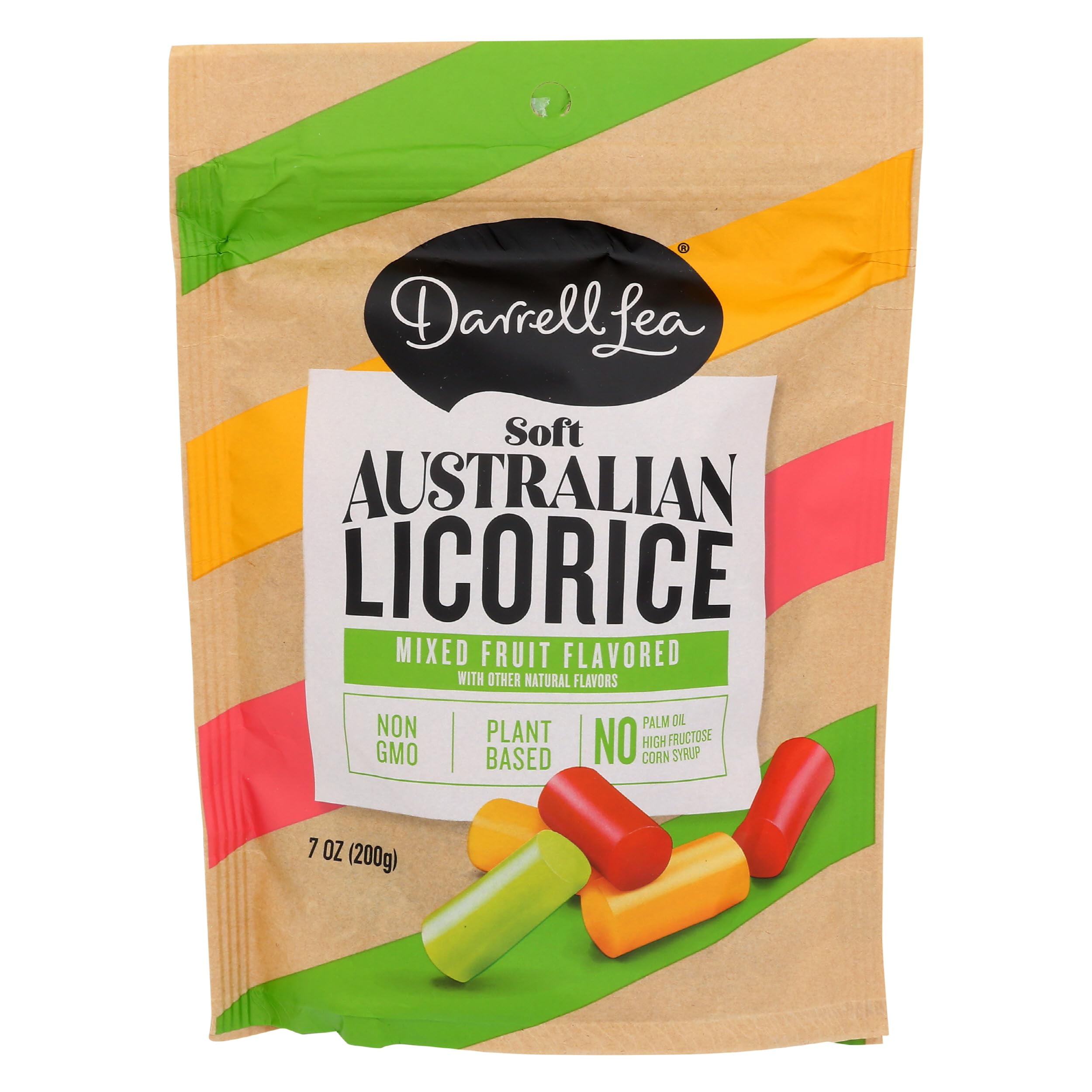 Darrell Lea Soft Australian BCF26 Licorice, Non-GMO, No Palm Oil, Plant ...