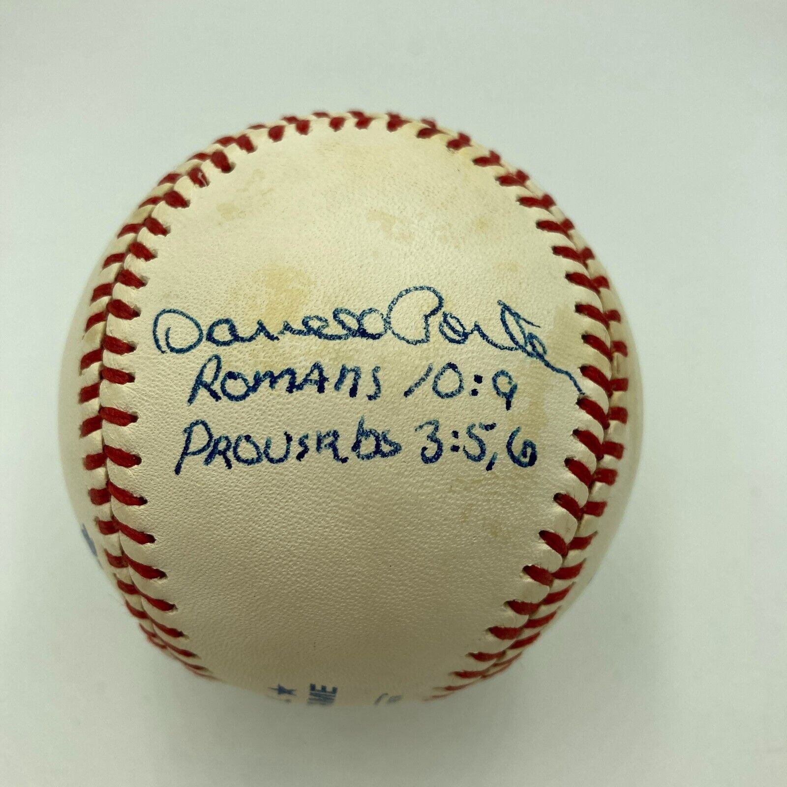 Darrell Porter Signed Inscribed Official 1980 All Star Game Baseball ...