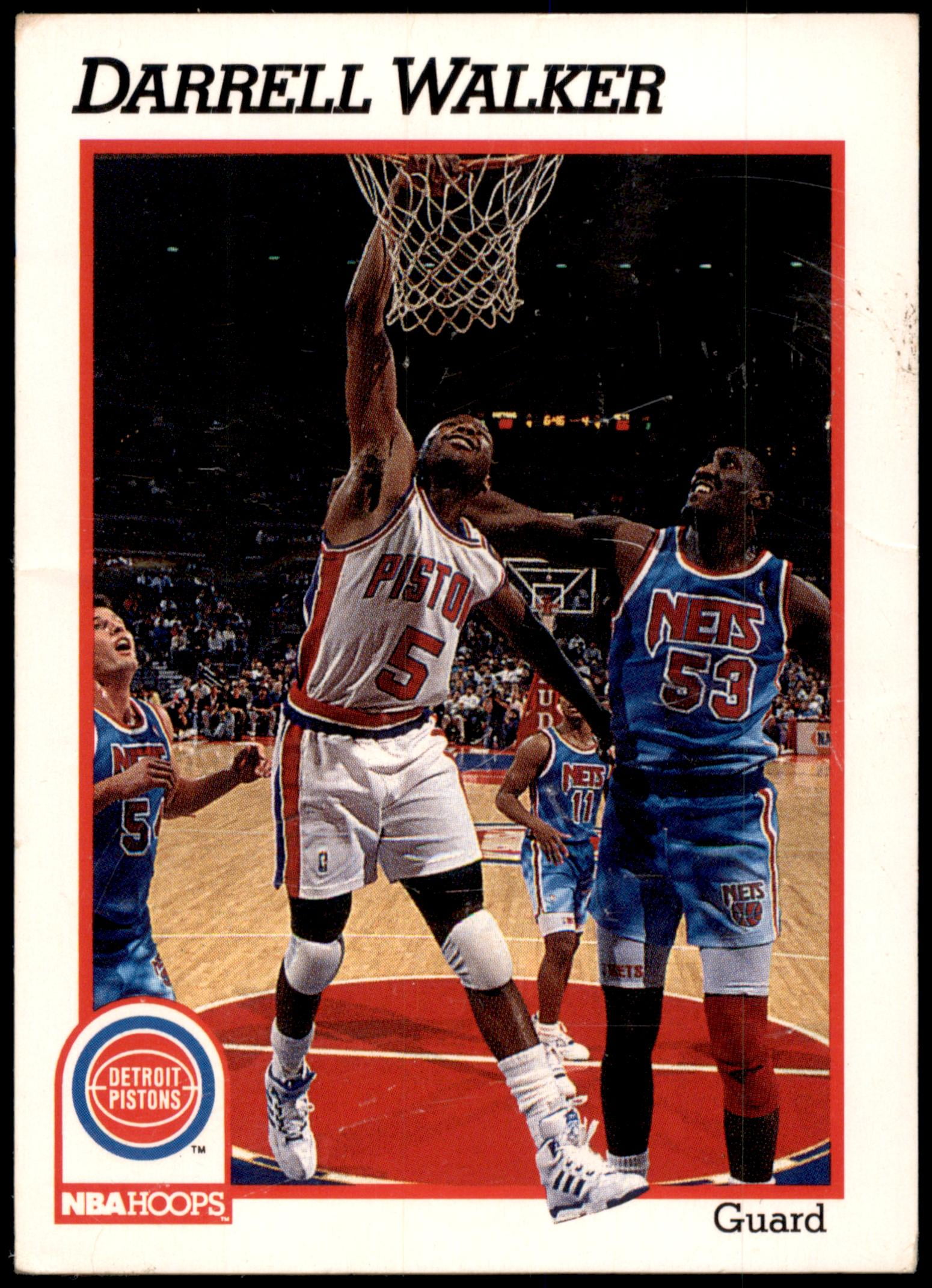 Darrell Walker #363 1991-92 Hoops - Walmart.com