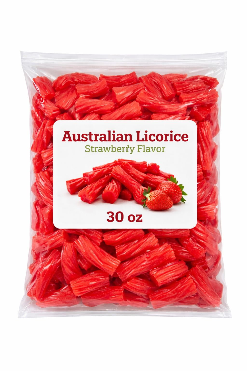 DarrellLeaCandy Australian Licorice, Strawberry AIF9 Flavor, 30oz Soft ...