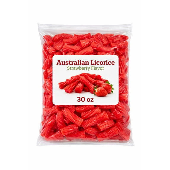 DarrellLeaCandy Australian Licorice, Strawberry AIF9 Flavor, 30oz Soft ...