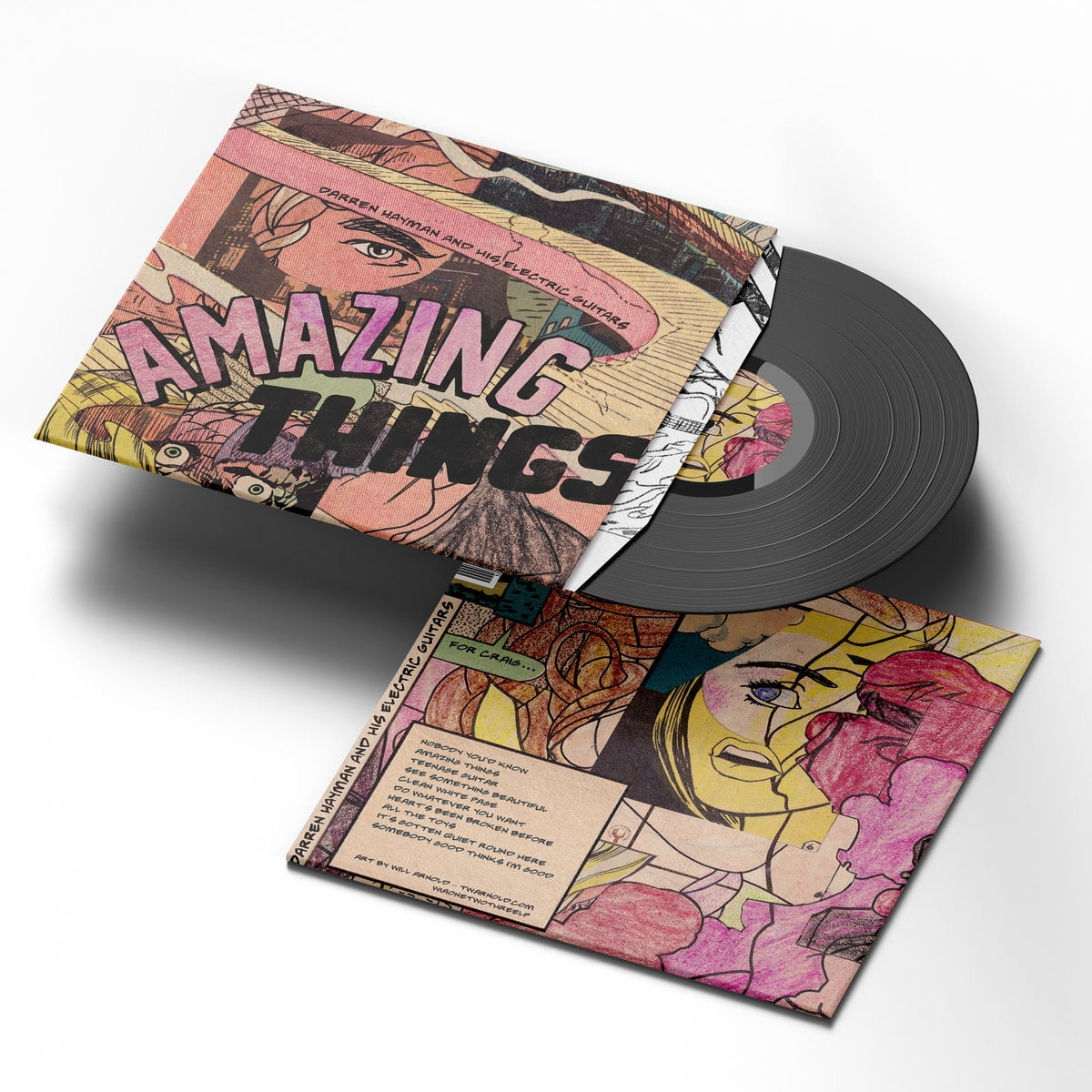 Darren Hayman and his Electric Guitars Amazing Things (CD) Album ...
