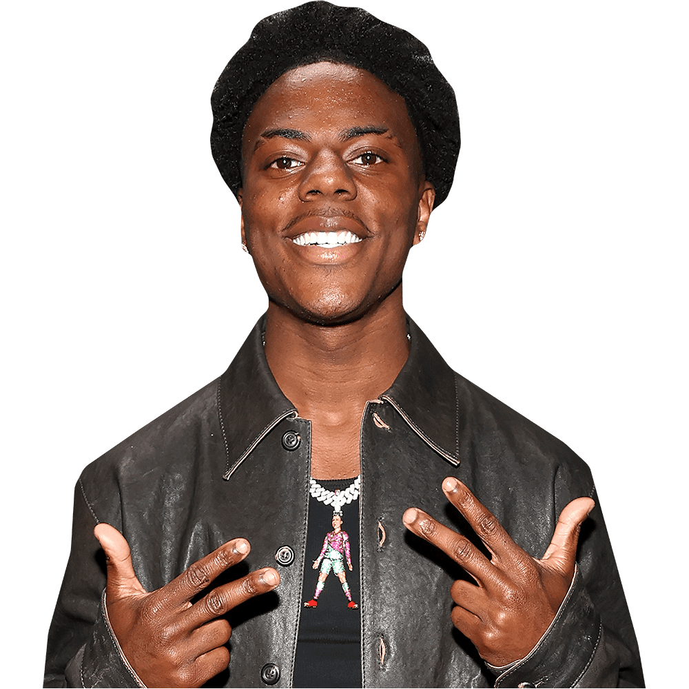 Darren Jason Watkins Jr (Black Outfit) Half Body Buddy Cutout - Walmart.com