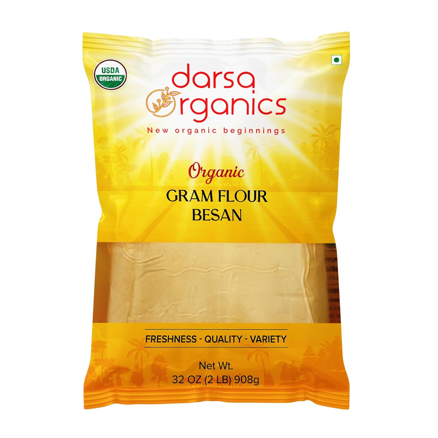 Laxmi Gram (Besan) Flour - 2lb - Walmart.com
